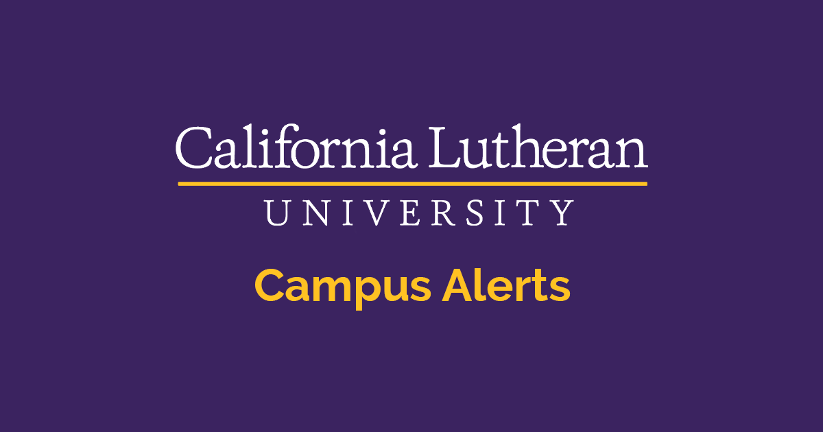 CLU Alerts | Cal Lutheran